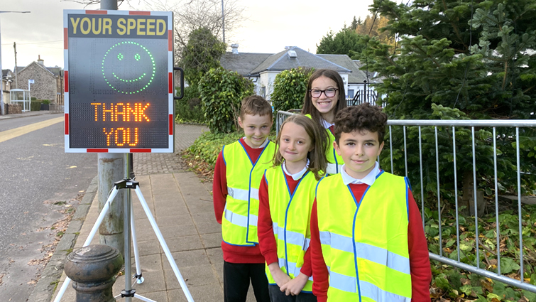 Slow your speed around schools - South Lanarkshire View