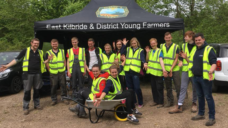 Young Farmers Club win top voluntary award - South Lanarkshire View